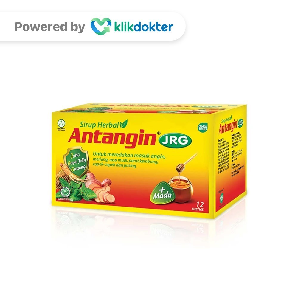 Jual Antangin JRG Sirup 15ml Box 12 Sachet | Shopee Indonesia