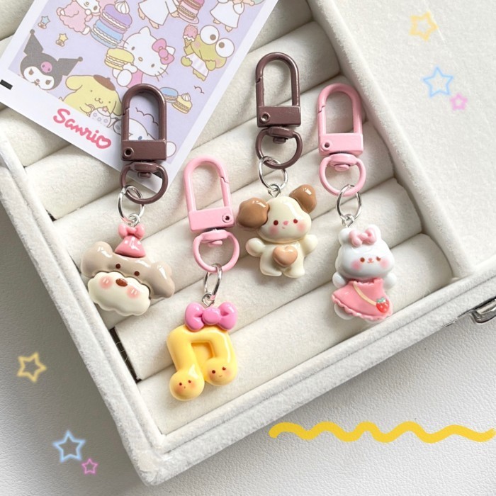 Jual Gantungan Kunci Resin Keychain Lucu Karakter PLAYFUL EDITION Cute ...