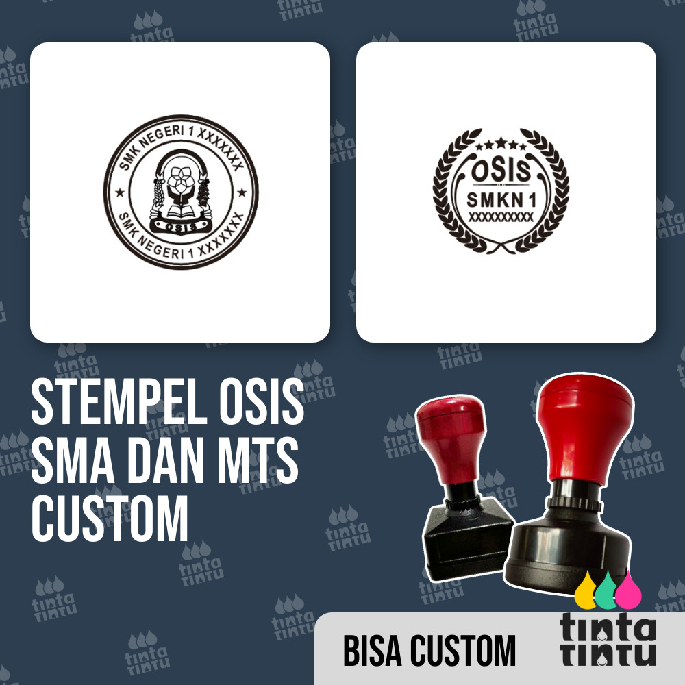 Jual Stempel OSIS SMA dan MTS Custom | Shopee Indonesia