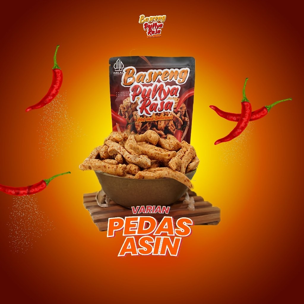Jual Basreng Punya Rasa - Basreng Bakso Goreng Pedas Asin 180g | Shopee ...