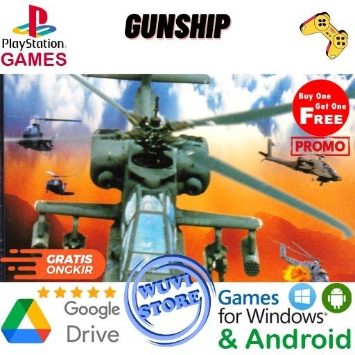 Jual Game PC Gunship Emulator PS1 | Bisa Main di Android atau PC | Beli ...