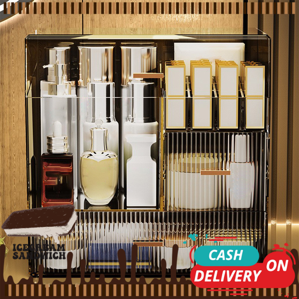 Jual Rak Kosmetik Acrylic Jumbo Petak Serbaguna / Tempat Penyimpanan ...