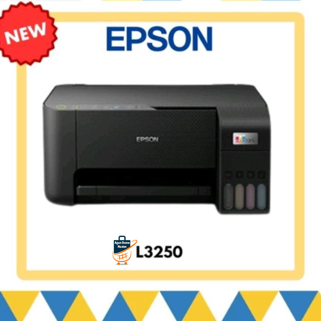 Jual Printer Epson L3250 / L3256 NEW Ecotank Print Scan Copy Wifi Termurah Pengganti L3150 ...