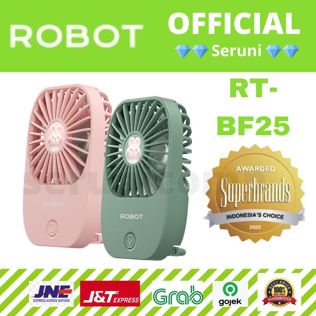 Jual ROBOT RT-BF25 KIPAS ANGIN MINI PORTABLE | Shopee Indonesia