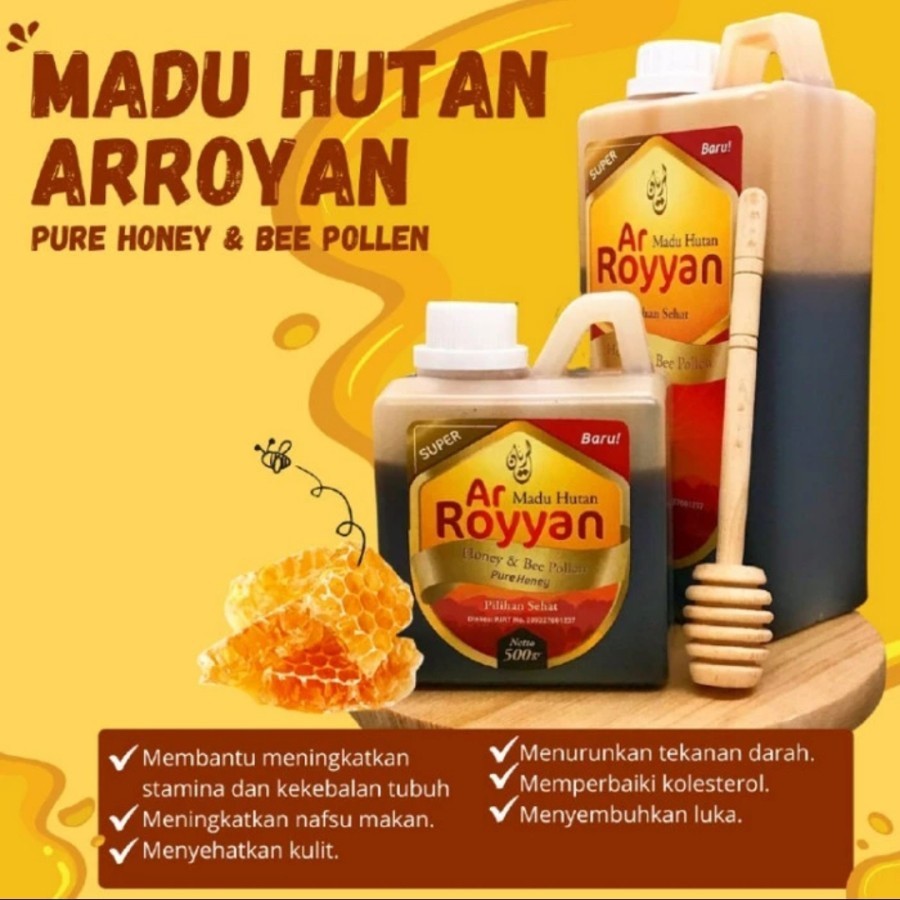 Jual Madu sehat manis multi flora arroyan | Shopee Indonesia