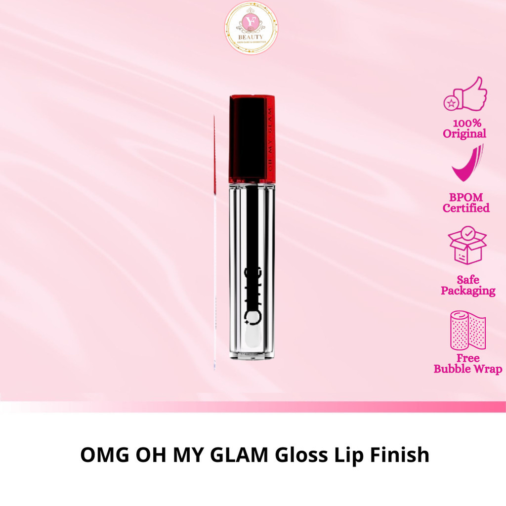 Jual YF BEAUTY OMG OH MY GLAM Gloss Lip Finish 2.7g - Lip Gloss ...