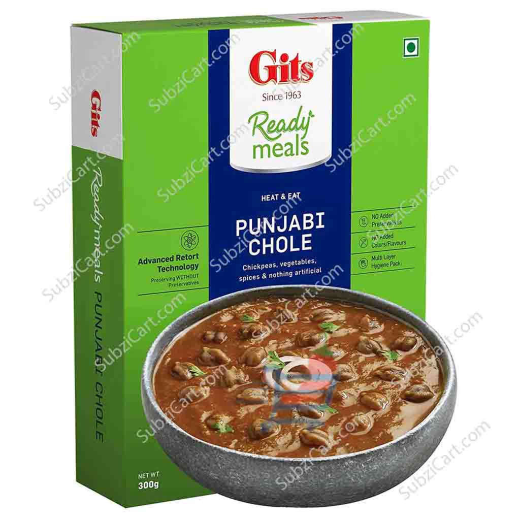 Jual GITS READY MEALS PUNJABI CHOLE 300 GRAM | Shopee Indonesia