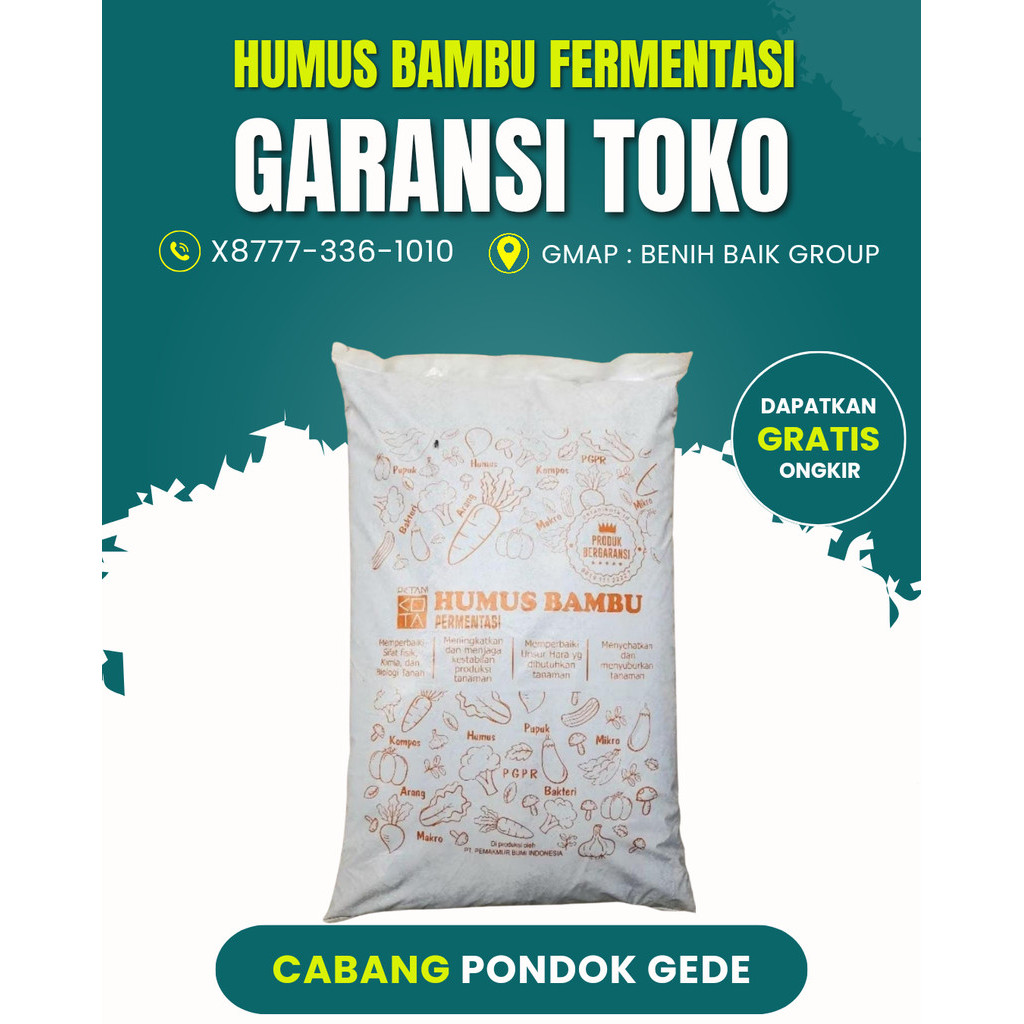 Jual Media Tanam Humus Bambu fermentasi untuk Tanaman Hias | Shopee ...