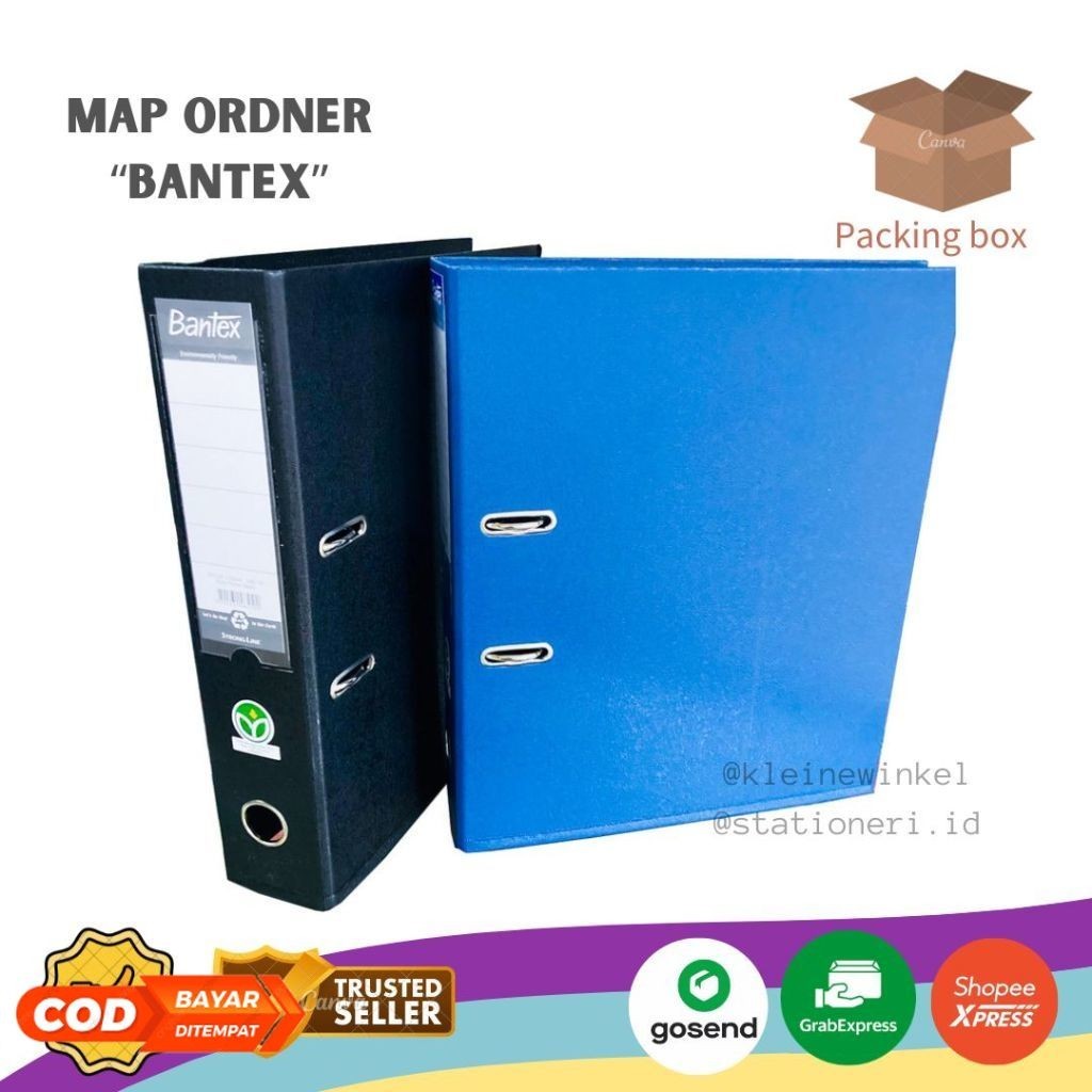 Jual Map Ordner BANTEX 1465 Folio/F4 | Shopee Indonesia