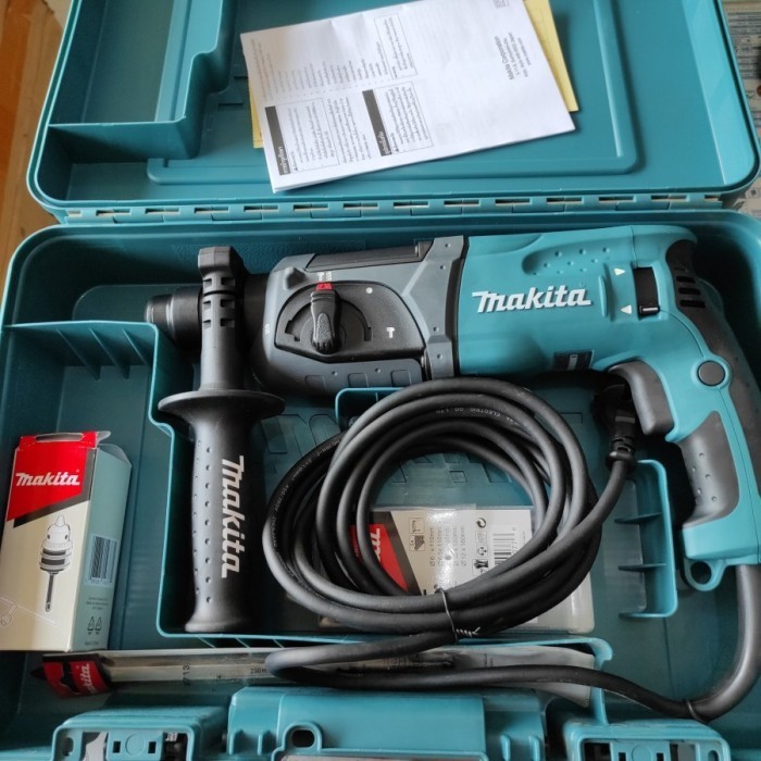 Jual MESIN BOR MAKITA HR2470 HR 2470 BETON TEMBOK DEMOLITION HAMMER 3 ...