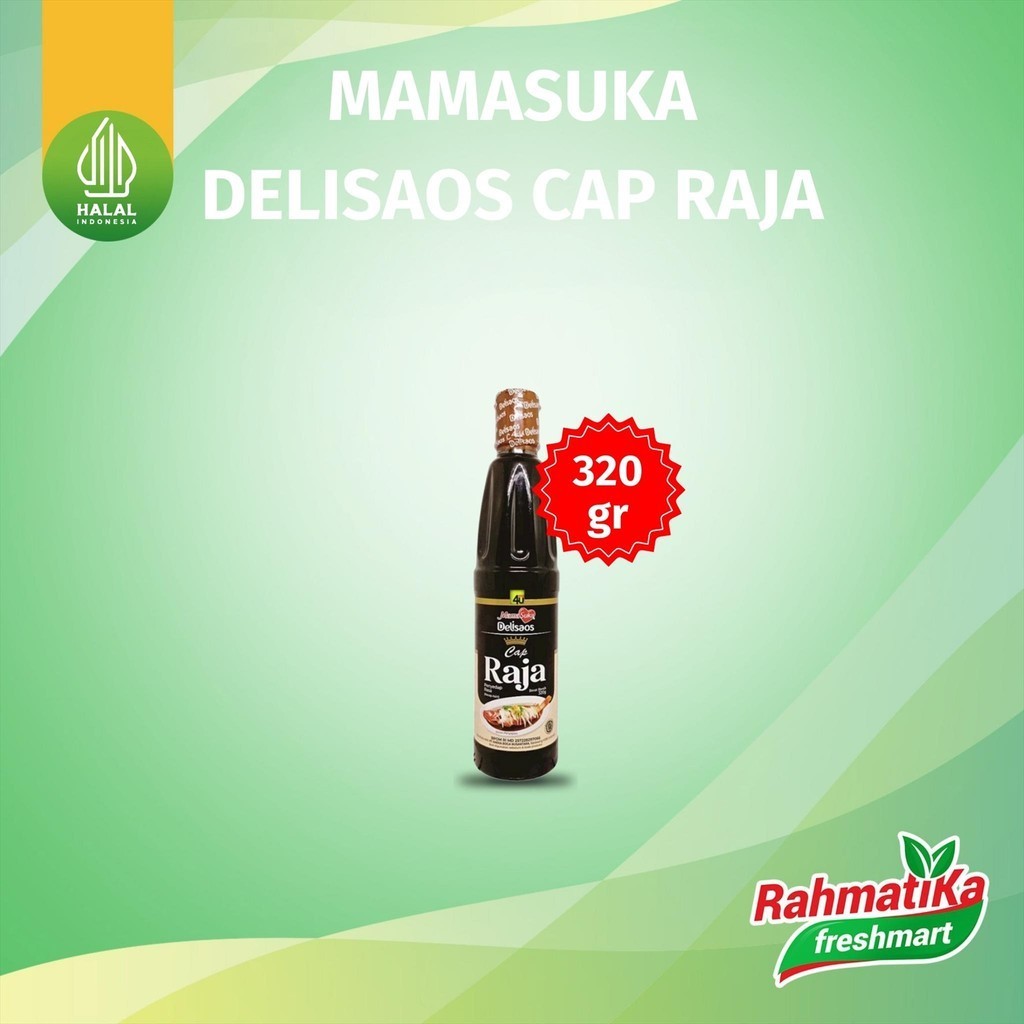 Jual Mamasuka Delisaos Kecap Asin Cap Raja 320 gram | Shopee Indonesia