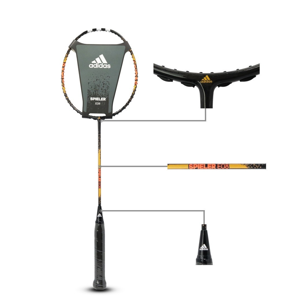 Jual Raket Adidas Spieler E08 Raket Badminton Original | Shopee Indonesia