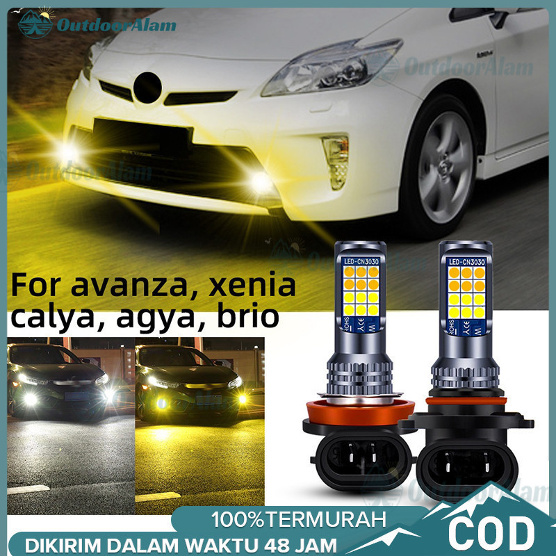 Jual Lampu Led Mobil Foglamp Led Mobil 2PCS Lampu LED Mobil H4 Super Terang Lampu LED Putih H11 ...