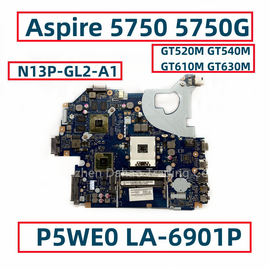 Jual P5WE0 LA-6901P UNTUK Acer Aspire 5750 5750G Motherboard Laptop ...