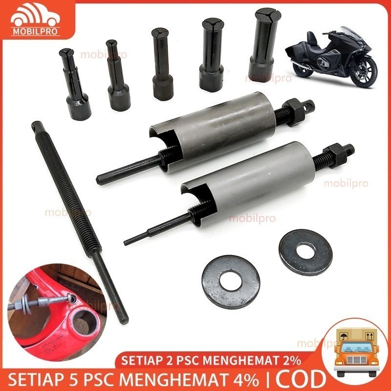 Jual 8 pcs Treker Bearing Puller Set Treker Lepas Bearing Separator ...