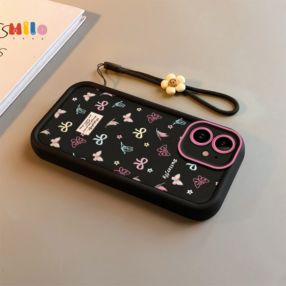 Jual Casing pola kupu tebal anti jatuh silicone softcase Untuk OPPO A16 A38 A8 A53 A18 A54 A58 ...