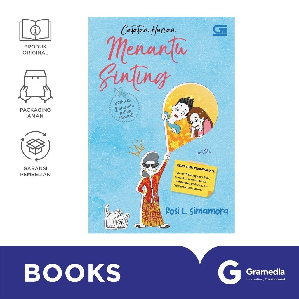Jual Novel Catatan Harian Menantu Sinting (Rosi L. Simamora) | Shopee Indonesia