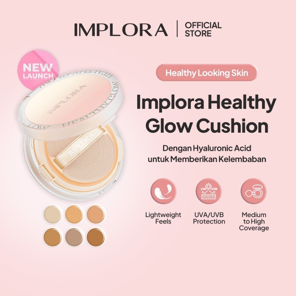 Jual Implora Healthy Glow Cushion BPOM TWC | Shopee Indonesia