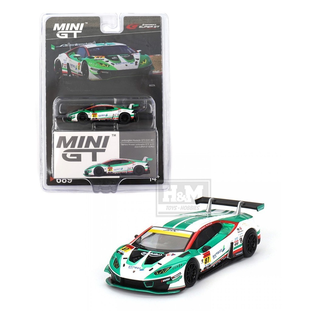 Jual Mini GT Lamborghini Huracán GT3 EVO2 #87 "Bamboo Airways ...