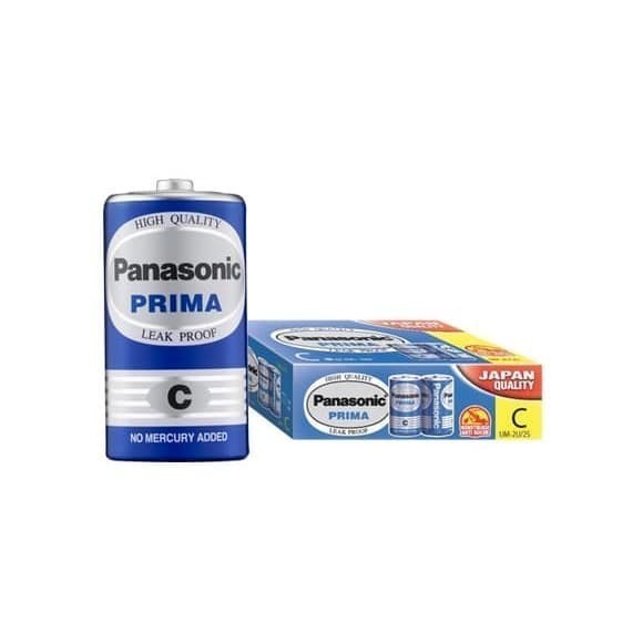 Jual Panasonic Baterai Battery Batere Prima Bulat Tipe C UM 2U | Shopee ...