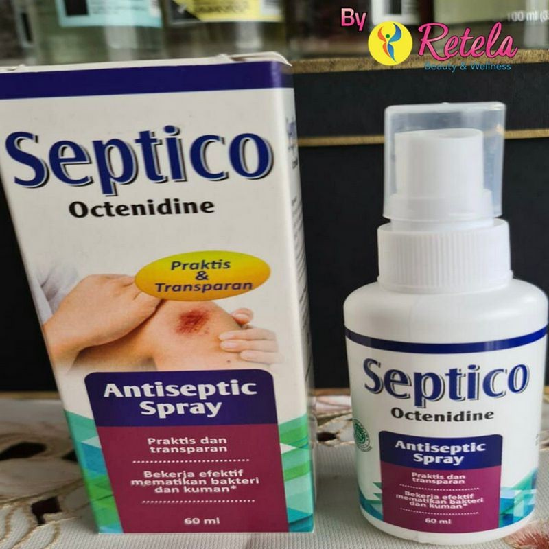 Jual SEPTICO OCTENIDINE SPRAY 60ML | Shopee Indonesia