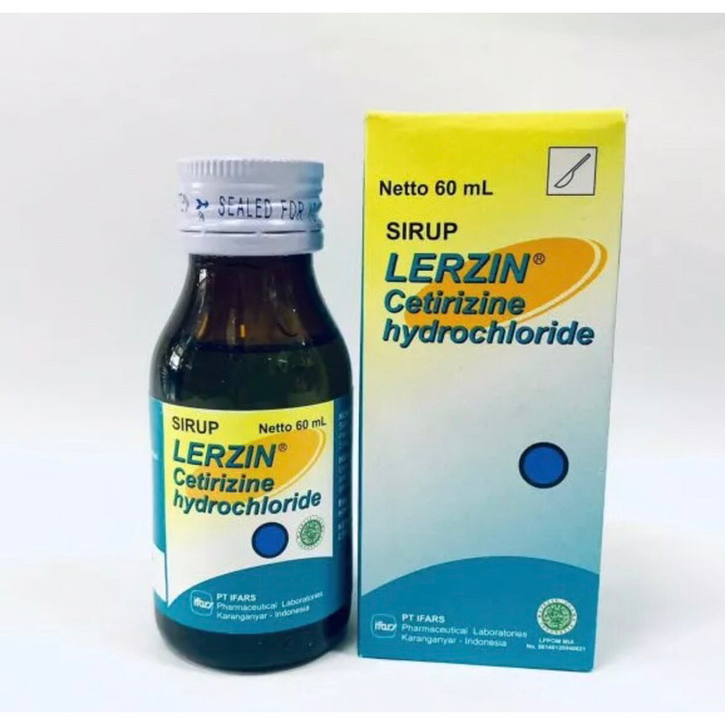 Jual Lerzin Sirup 60ml / TK | Shopee Indonesia