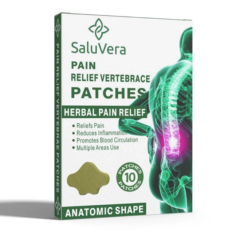 Jual Saluvera Pain Relief Patches Koyo Herbal Sendi Tulang Belakang ...