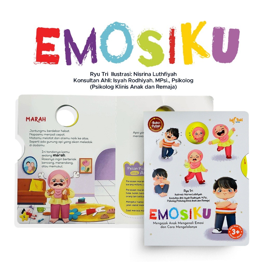 Jual Gema Insani Buku Anak - Emosiku; Mengajak Anak Mengenali Emosi dan ...