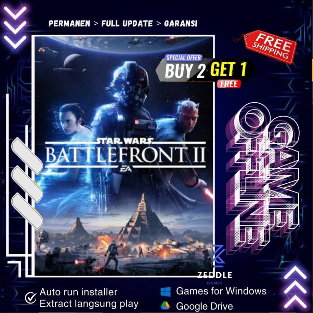 Jual STAR WARS BATTLEFRONT II - GAME PC - GAME LAPTOP - PC GAME OFFLINE ...