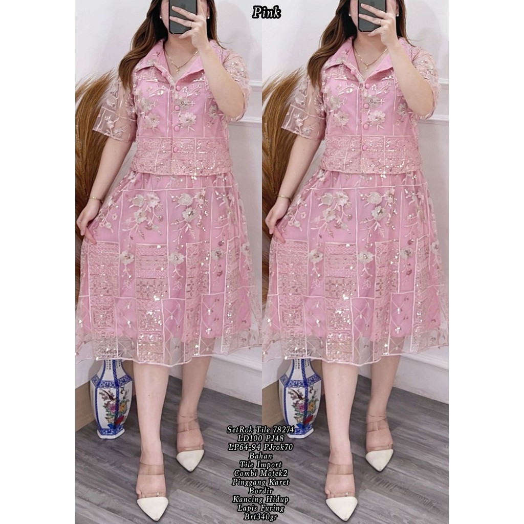 Jual NEW SET ROK TILE 78274 340GRAM#REALPICT | Shopee Indonesia