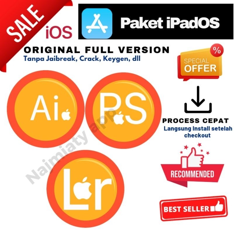 Jual Paket iPadOS Photoshop, Illustrator, LightRoom IOS | Shopee Indonesia