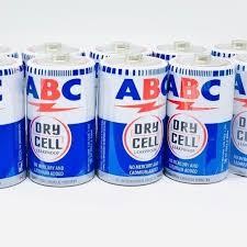 Jual Baterai ABC Biru Dry Cell Biru Besar R20 - Tanggung R14 - Harga ...