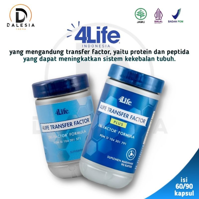 Jual 4LIFE TRANSFER FACTOR PLUS 4LIFE SUPLEMEN MULTIVITAMIN ASLI ...