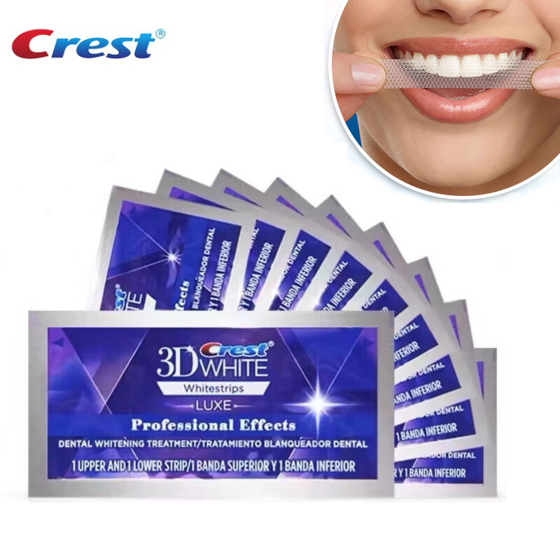 Jual Crest 3D White Luxe Whitestrips Professional Effects Teeth ...