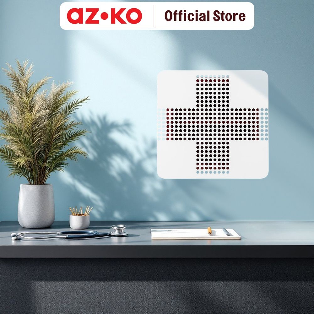 Jual AZKO Fosa Kabinet Penyimpanan Obat 30X12X30 cm - Merah/Putih ...