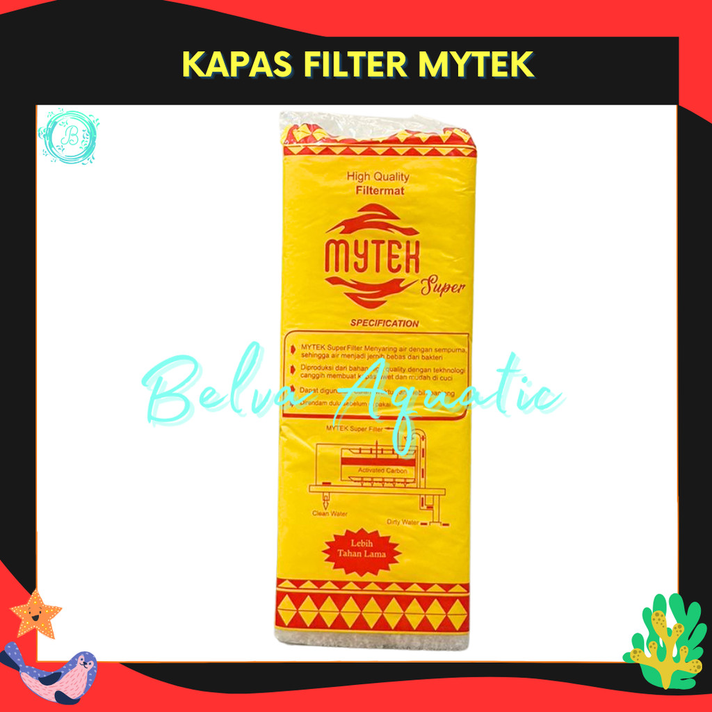 Jual Kapas Filter Mytek Hitech Kecil Kapas Filter Aquarium Aquascape ...