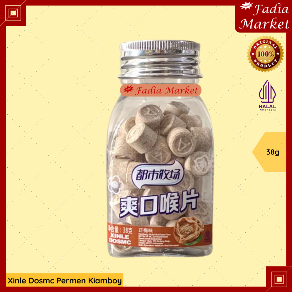 Jual Xinle Dosmoo Dosmc Permen Kiamboy Kiamoy Plum Asin Kecut Botolan ...