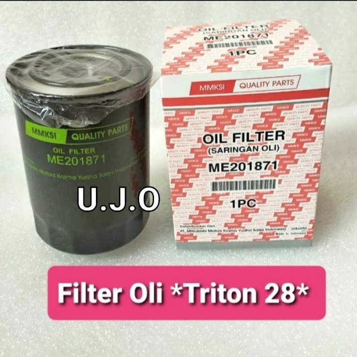 Jual Oil Filter Saringan Oli Mitsubishi Strada Triton 28 2800cc ...