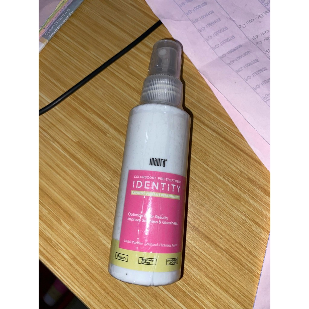 Jual INAURA IDENTITY COLORBOOST PRE-TREATMENT 90 ML | Shopee Indonesia