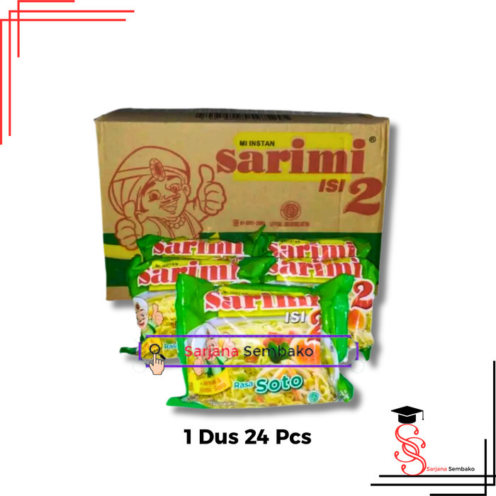 Jual Sarimi Isi 2 Soto Mie Kuah - 1 Dus 24 Pcs | Shopee Indonesia