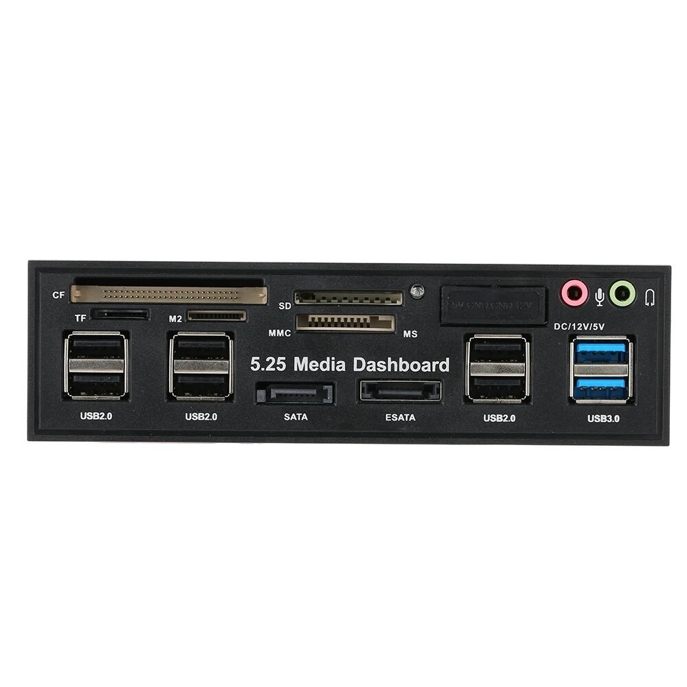 Jual Multi-Function USB 3.0 Hub eSATA SATA Port Internal Card Reader PC ...
