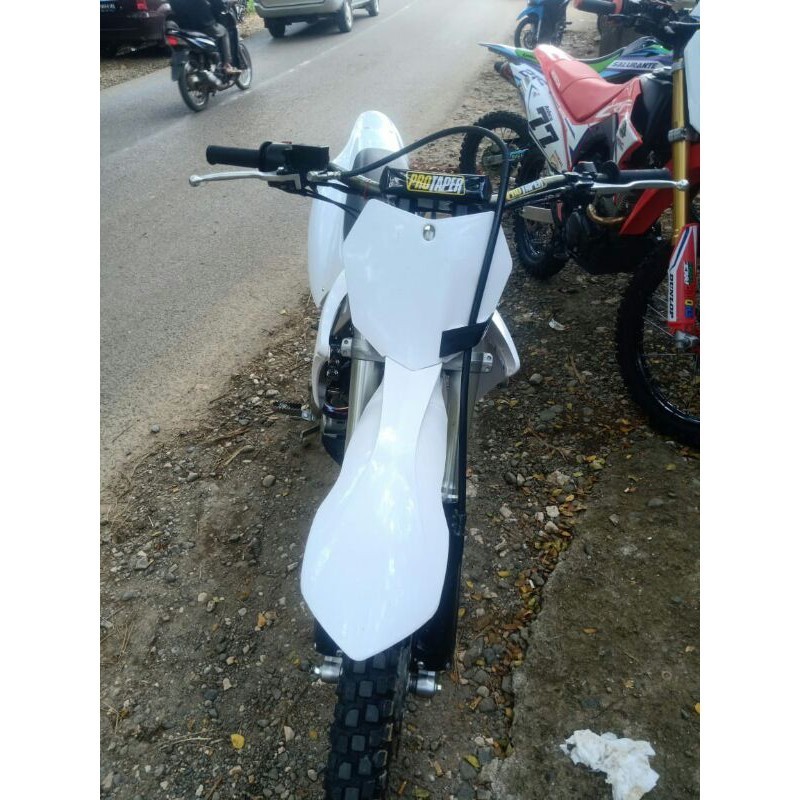Jual Body Set Gordon Cover Set Klx Dtracker 150 Putih Full | Shopee ...