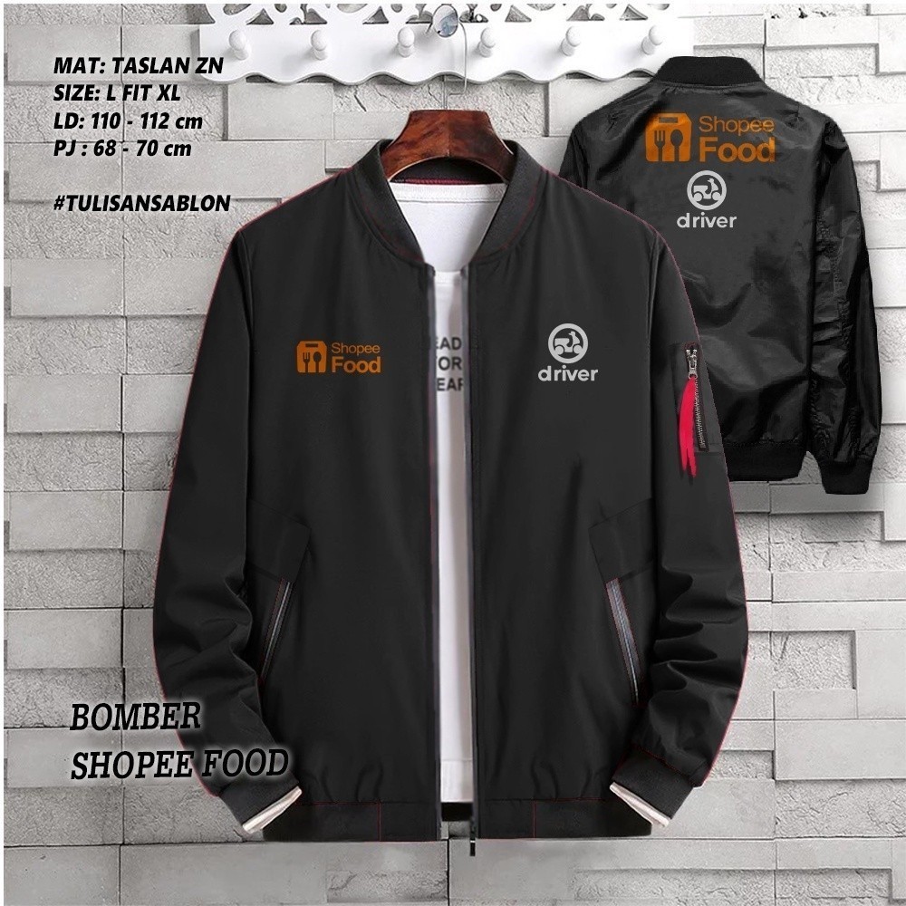 Jual JAKET PRIA DAN WANITA DRIVER PARASUT MODEL BOMBER SHOOOPEEE FOODDD ...