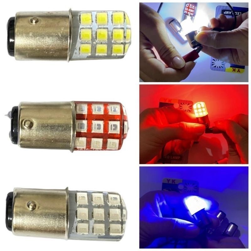 Jual LAMPU REM BRAKE LED MOTOR JELLY RUNING FLASH RGB VARIASI DC Aksesoris belakang utama sorot ...