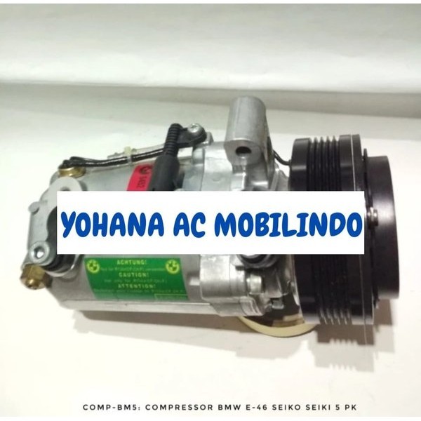 Jual 12.12 CUCI GUDANG kompresor / compressor ac mobil BMW seri 3 e46 ...
