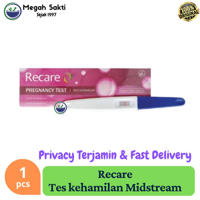Jual Megah Sakti - Recare Tes kehamilan Midstream | Test Pack ...