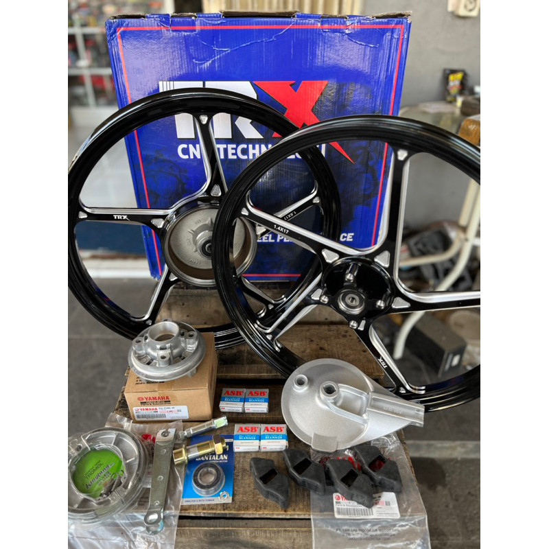 Jual Velg TRX enkei 511 Full set PNP GL MP CB RX King | Shopee Indonesia