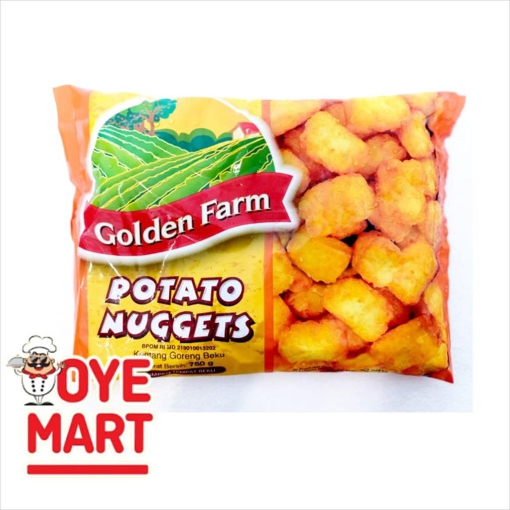 Jual GOLDEN FARM POTATO NUGGETS 750GR | Shopee Indonesia