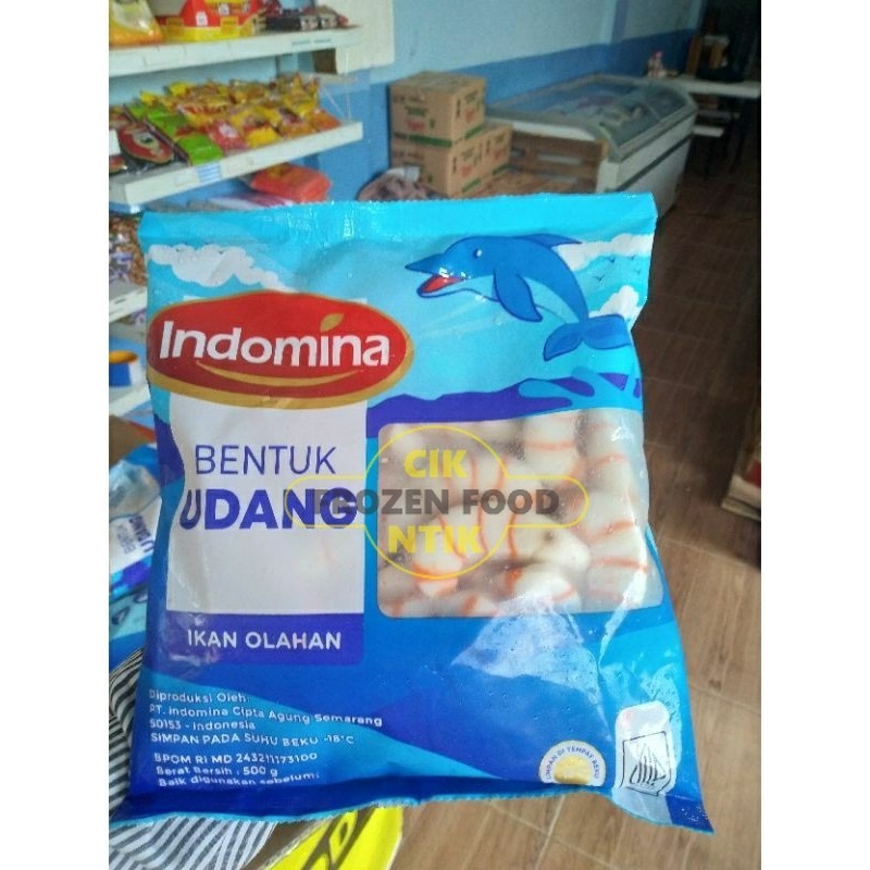 Jual Indomina Bentuk Ikan 500g Frozen food cik ntik Jambi cemilan ...