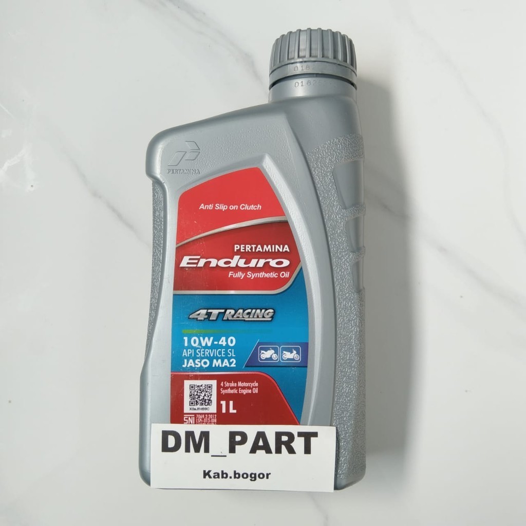 Jual Oli Pertamina Enduro Racing 4T SAE 10W 40 1L SATRIA FU VIXION BYSON CB150R CBR150 GTR TIGER ...